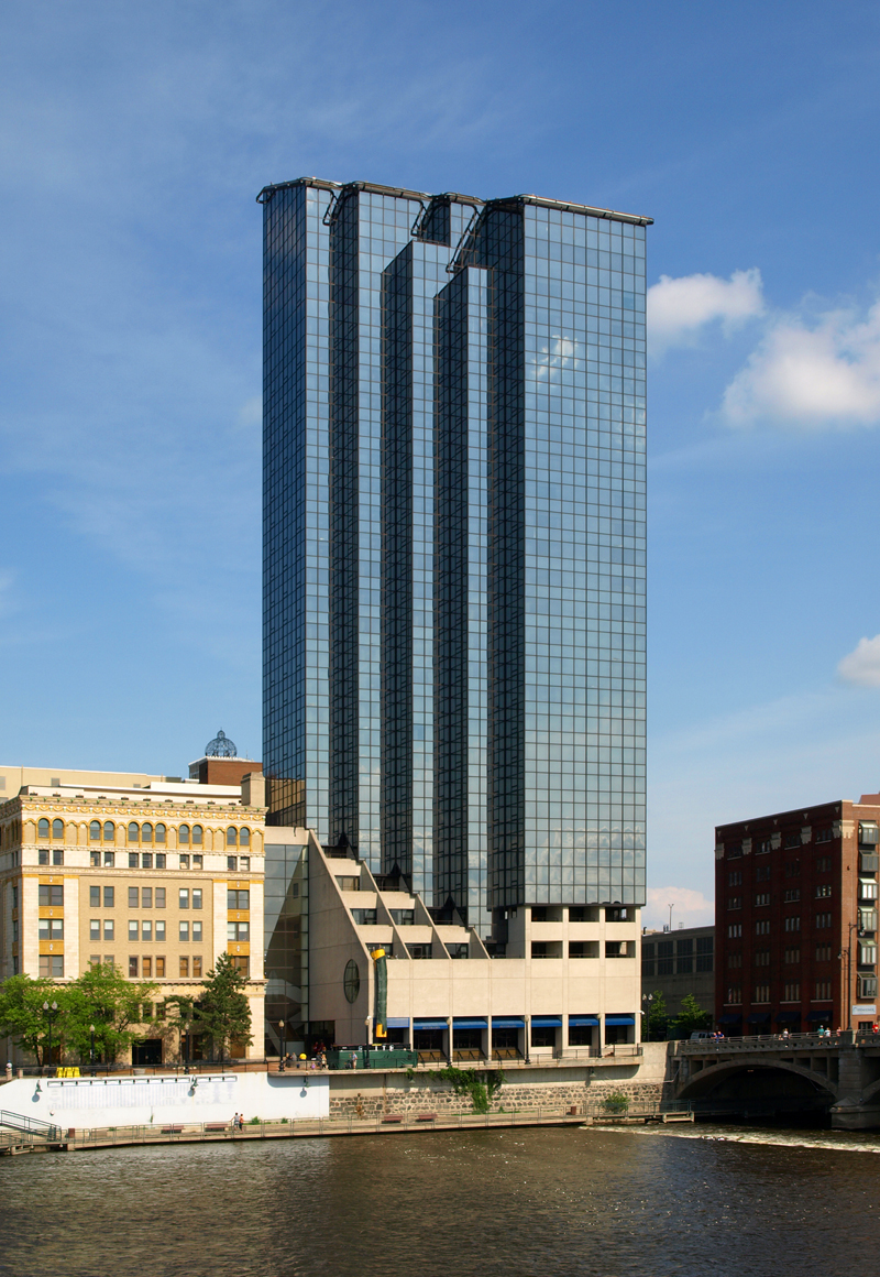 Amway Grand Plaza Hotel Glass Tower The Skyscraper Center Amway Grand Plaza Hotel Glass Tower The Skyscraper Center