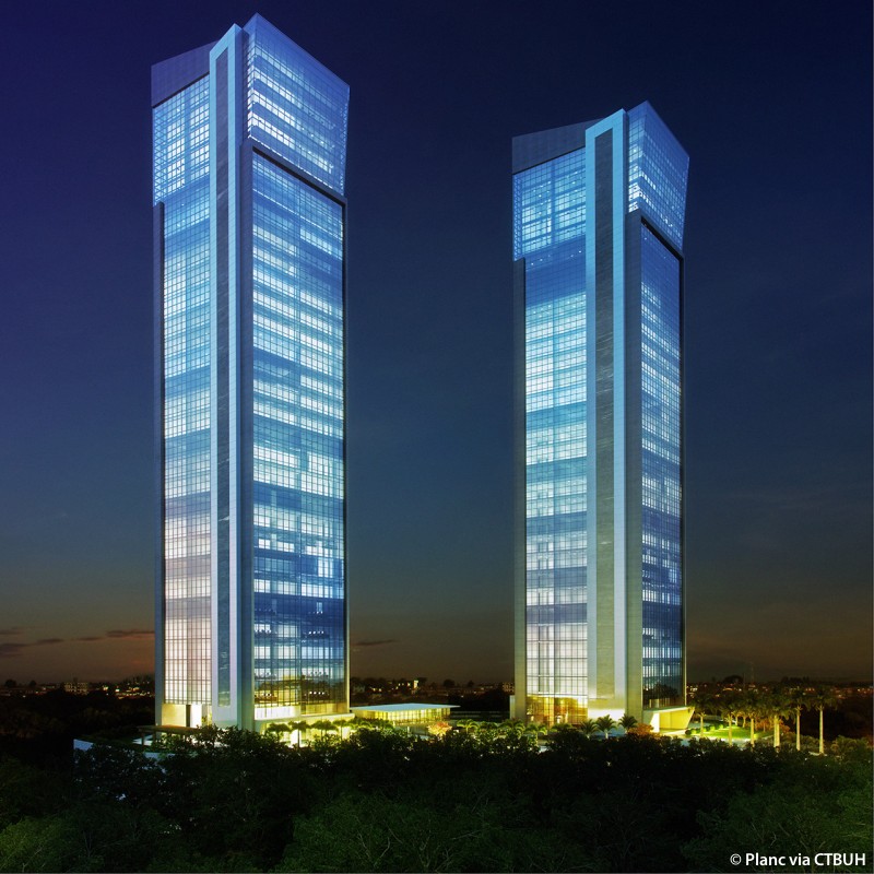 Duo Corporate Towers - Torre B - The Skyscraper Center