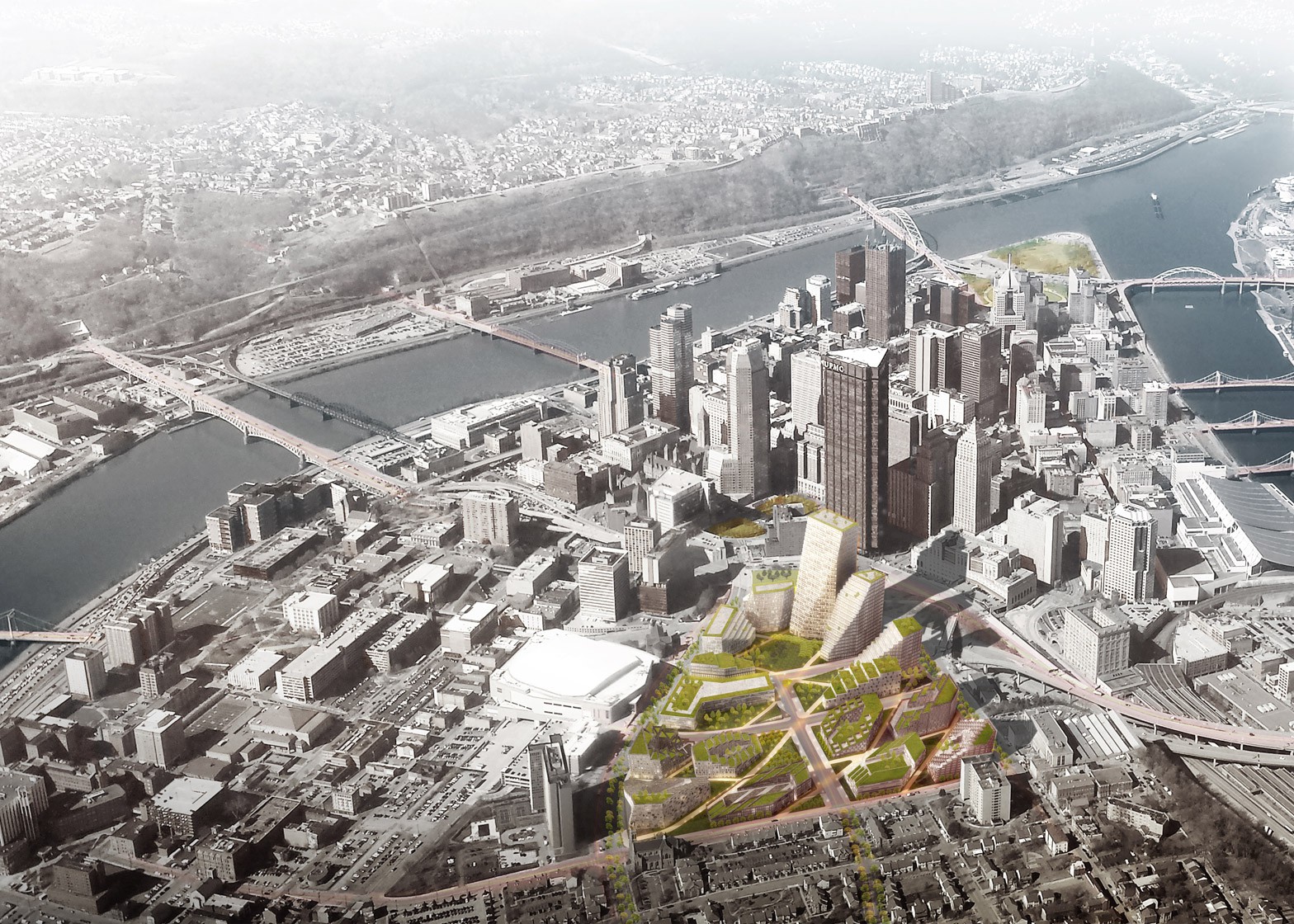 New Lower Hill Master Plan Complex - The Skyscraper Center
